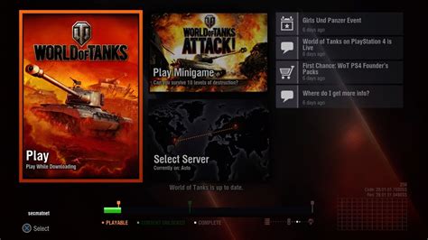 World Of Tanks Screenshots For PlayStation 4 MobyGames