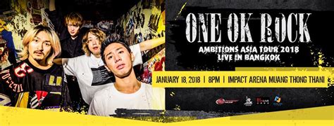 Cover Photo V2 One Ok Rock Ambitions Asia Tour 2018 Live In Bangkok