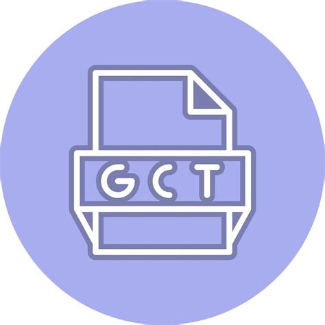 Gtc File Format Icon 15824165 Vector Art At Vecteezy