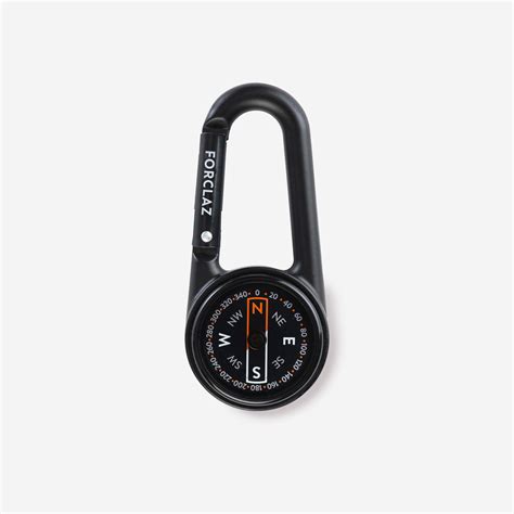 Compact 50 Snap Hook Orienteering Compass Blue Decathlon Decathlon
