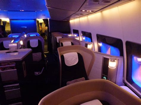 British Airways First Class Layout