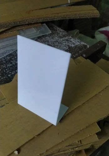 Table Top Acrylic QR Stand For Advertisement At Piece In New Delhi ID