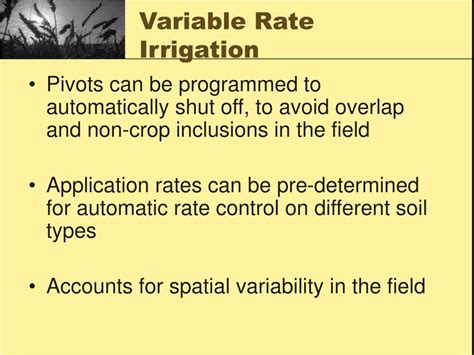 Ppt Variable Rate Irrigation Powerpoint Presentation Free Download Id6698741