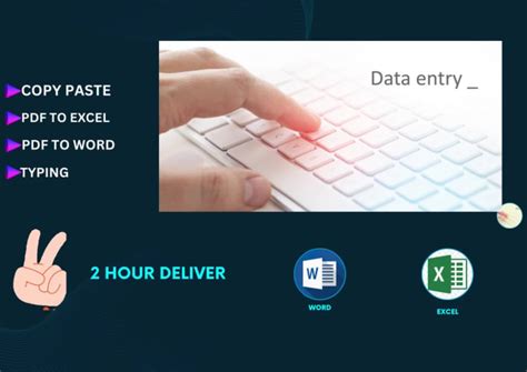Do Excelword And Copy Paste Data Entry By Gayan2022 Fiverr