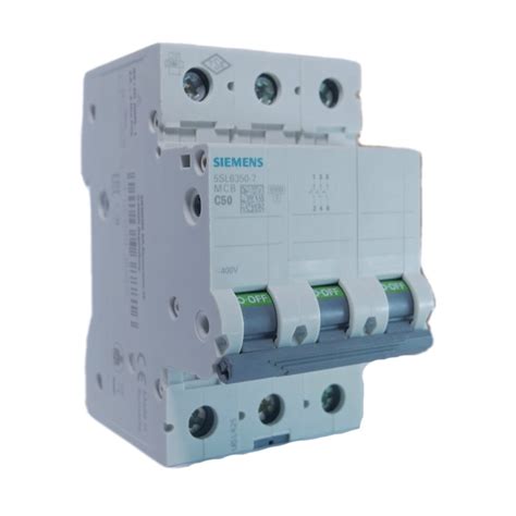 Interruptor Termomagnético Trifásico 3 Polos Siemens Benites Srl