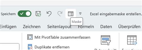 Excel Eingabemaske erstellen So einfach gehts Schritt für Schritt 5