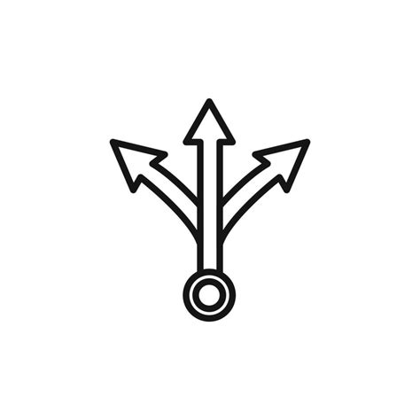 Page 5 Three Way Arrow Vector Art Icons And Graphics For Free Download
