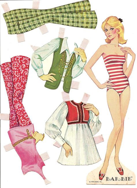 Barbie Paper Dolls Free Printable Get What You Need For Free