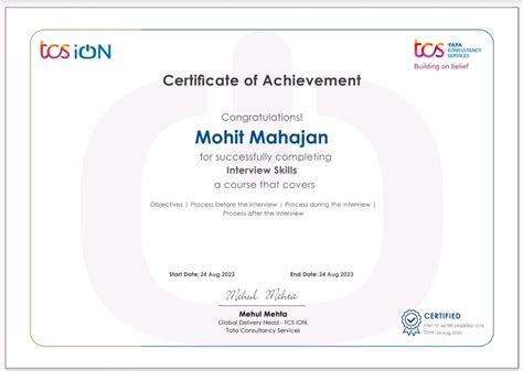 Mohit Mahajan On Linkedin Tcs Tcs Tcs Interviewpreparation
