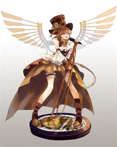 22 Steampunk Versions Of Your Favorite Anime Characters Steampunk Art