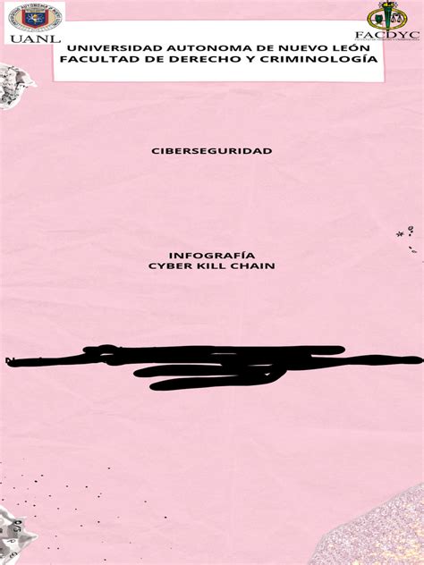 Infografía Cyber Kill Chain Pdf Ataque De Denegación De Servicio Vulnerabilidad Informática