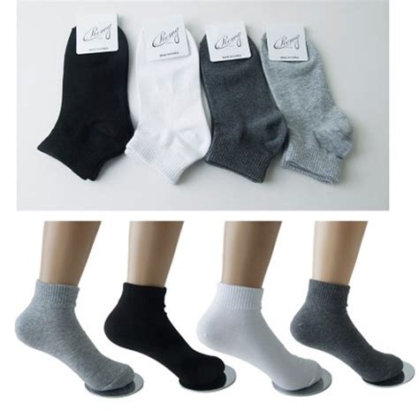 E132 베이직 무지 페이크삭스 순면 데일리 단목양말 사계절 여성 여자 학생추천 밴딩 안벗겨지는 중목 면양말 5세트