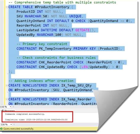 Temp Table In Sql Server Sql Server Guides