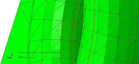 9 Linear Parts Of Path Between Two Points In Abaqus 6 10 Download Scientific Diagram