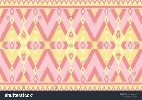 Traditional Indigenous Fabric Patterns Vector Image Stock Vector