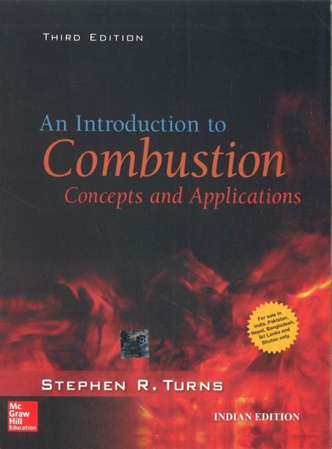 An Introduction To Combustion Concepts And Applications Stephen Turns 9781259025945 Amazon