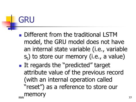 Other Classification Models Recurrent Neural Network Rnn Ppt Download