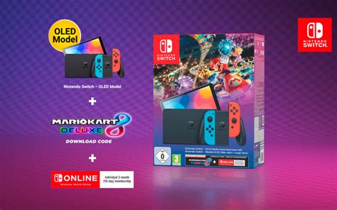 Oferta Imperdível Nintendo Switch OLED Mario Kart 8 Deluxe por