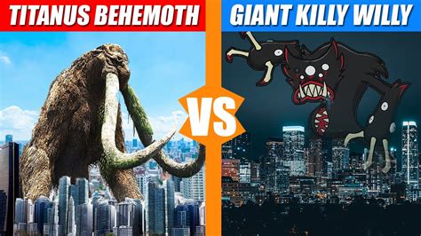 Titanus Behemoth Vs Killy Willy Spore Youtube