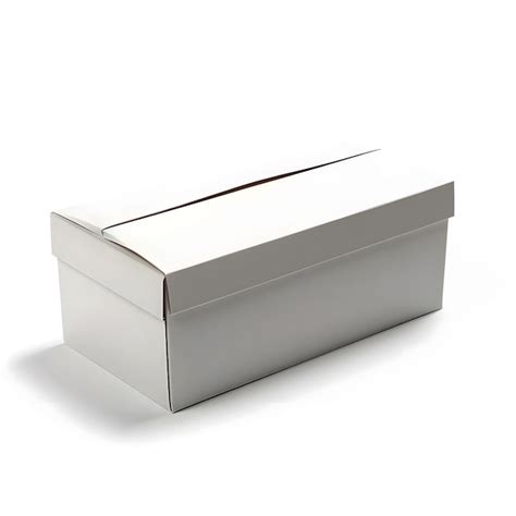 Premium Ai Image White Paper Box