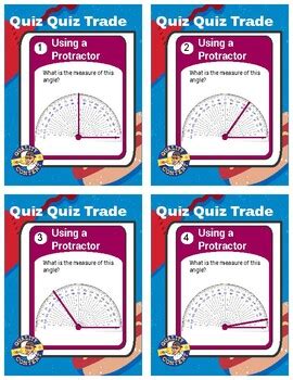 Quiz Quiz Trade Using A Protractor By Tasha S Treats TPT