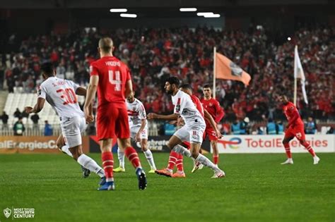 فيديو شباب بلوزداد يهزم الزمالك بثنائية ويقصيه من دوري أبطال إفريقيا
