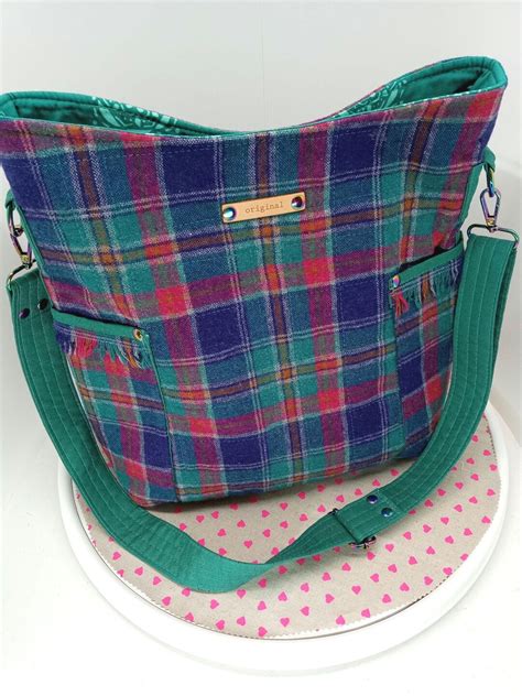 Upcycled Compass Casual Crossbody Slouchy Bag Etsy