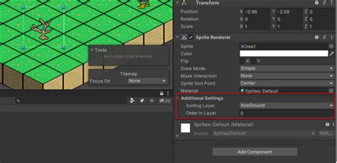 Isometricなゲームでy軸でユニットをソートする方法 Unity 2d Workpress