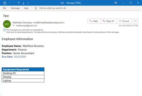 Send Formatted Emails From Power Apps Without Writing Any HTML Code