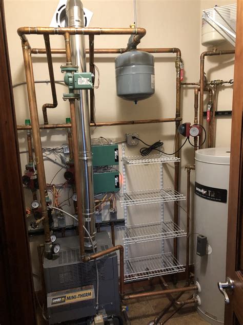 Laars Mini Therm And Superstor Ultra Water Heater — Heating Help The Wall