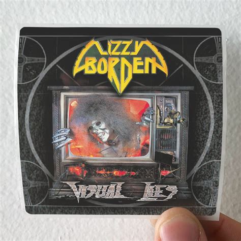 Lizzy Borden Visual Lies Album Cover Sticker