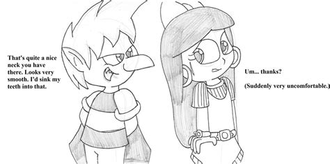 Flirtatious Vampire By Tman5636 On Deviantart