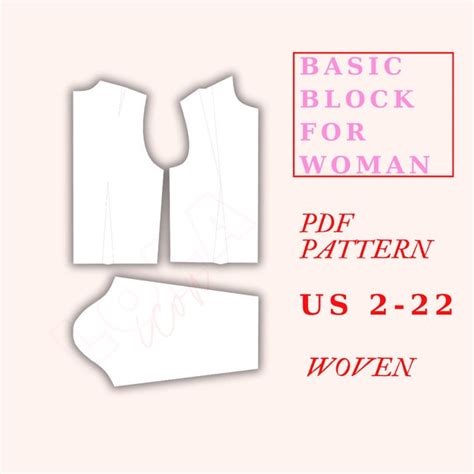 Basic Pattern Block Etsy