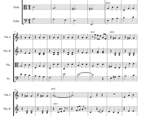 Sous Le Ciel De Paris Sheet Music Edith Piaf Soundtrack For String Quartet