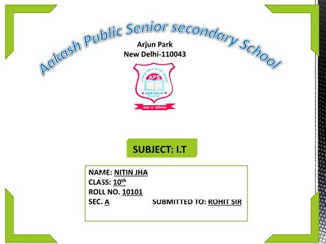 IT Project Class PPTX