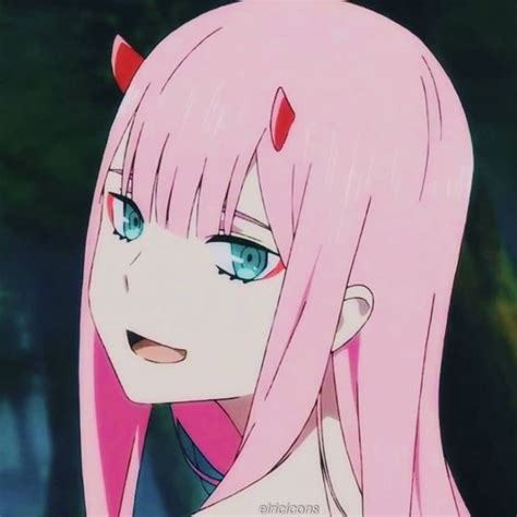 Zero Two Code Icon Anime Wallpaper Aesthetic Anime Darling In The Franxx