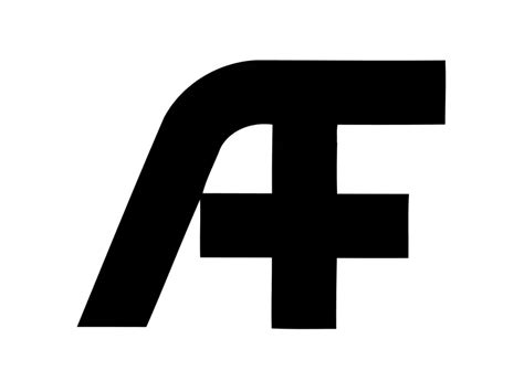 Af Letter Logo Template Png Vector In Svg Pdf Ai Cdr Format