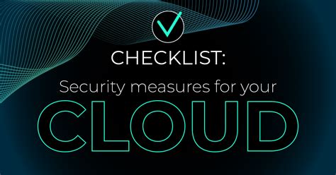 Checklist Security For Your Cloud Infrastructure Netways Web Services