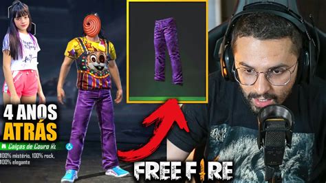 entrei e mostrei tudo NÃO SABIA QUE EXISTIA ESSES ITENS NO FREE FIRE