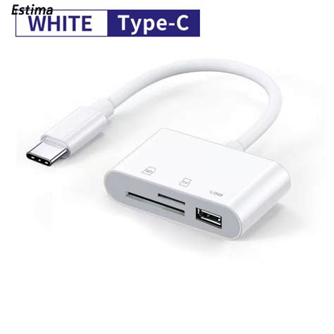 Card Reader Type C Android Mobile Computer Multi Function Otgsdtf