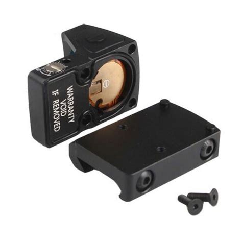 Tactical Mini Red Dot Rmr Reflex Sight Scope For Glock 17 19 W20mm
