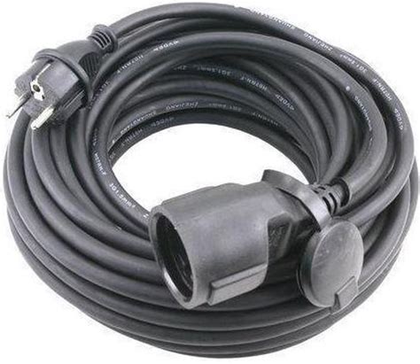 Exin Verlengsnoer Met Penaarde Ip Spatwaterdicht Meter Snoer X Mm Bol