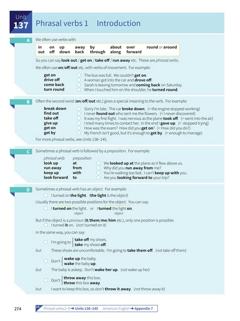 Solution Phrasal Verbs Rules Examples Exercises With Answers Studypool