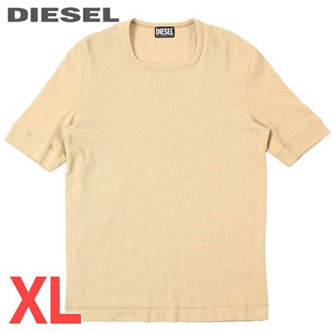 【楽天市場】【30 Offクーポンあり】 Diesel ディーゼル メンズ レディース 男女兼用 スクエアネック スリムフィット 半袖tシャツ