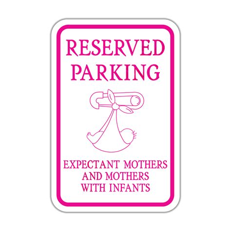 Rpe Reserved Parking Hall Signs