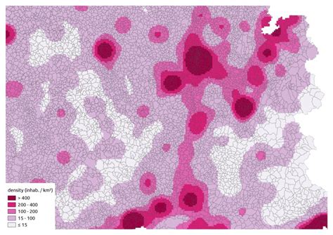 Kernel Spatial Smoothing Transforming Points Pattern To Continuous Coverage