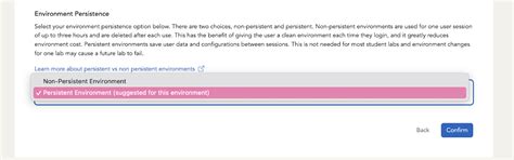 Persistent And Non Persistent Exercise Environments Knowledge Base Persistent And Non Persistent Exercise Environments Knowledge Base