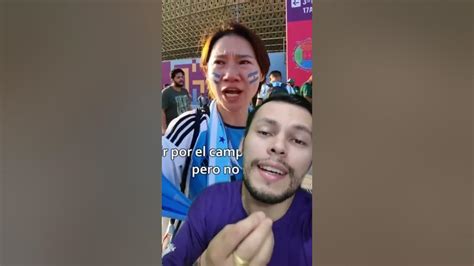 Messi Hace Llorar A Japonesa Por Derrota De Argentina En Mundial Qatar