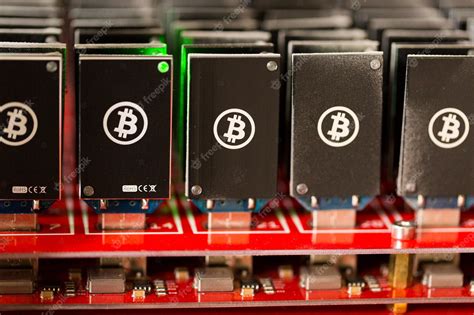 Premium Photo Bitcoin Mining Usb Devices On A Large Usb Hub