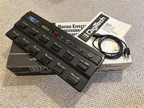 Digitech Rp 1 Effects Processor Foot Controller And Pre Amp Reverb